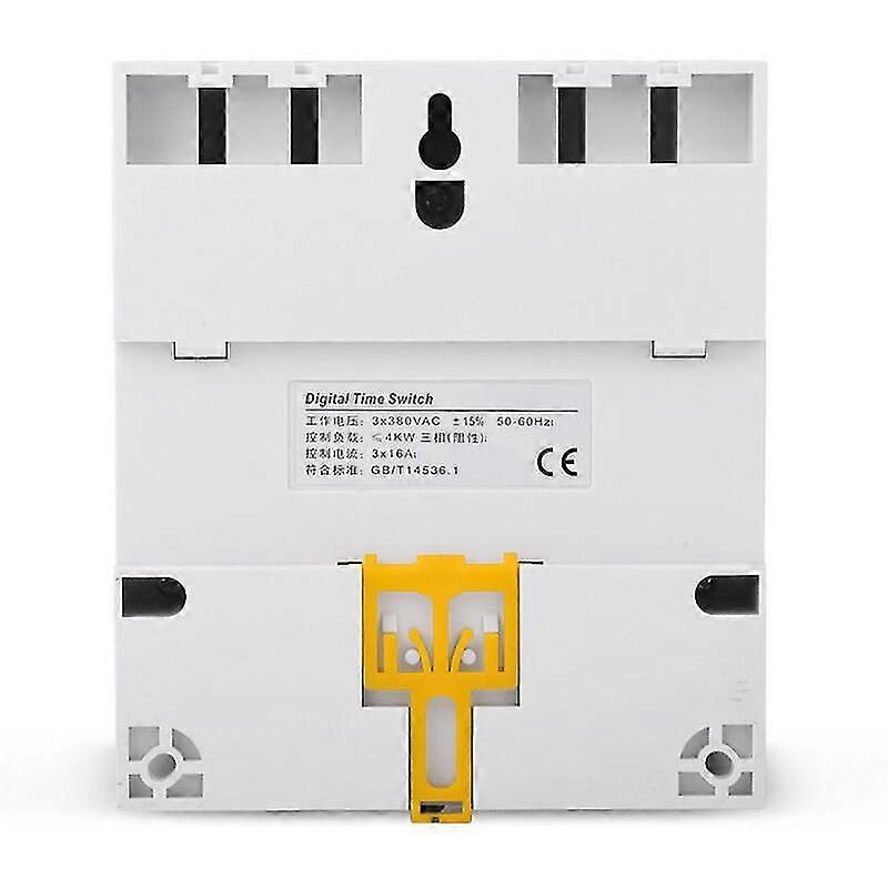 Tm 613 Programmable Time Relay 380v 50 60hz 16a Weekly Relay Power Timer Switch Three Phase