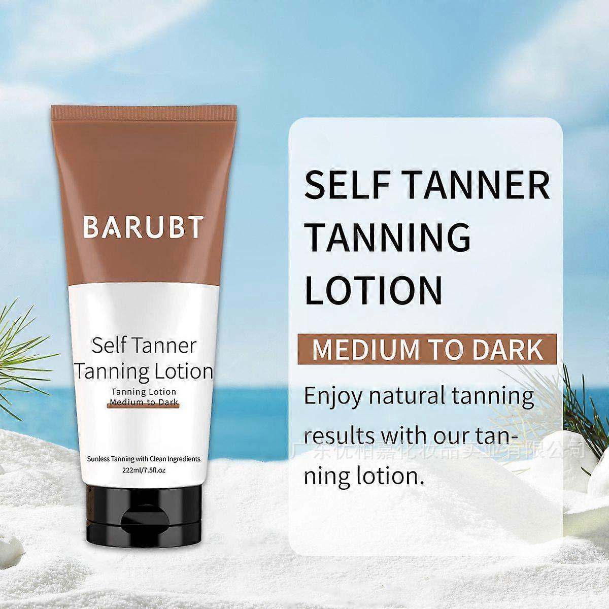 Self Tanner Cream - Natural & Organic Ingredients, Moisturizing Self ...