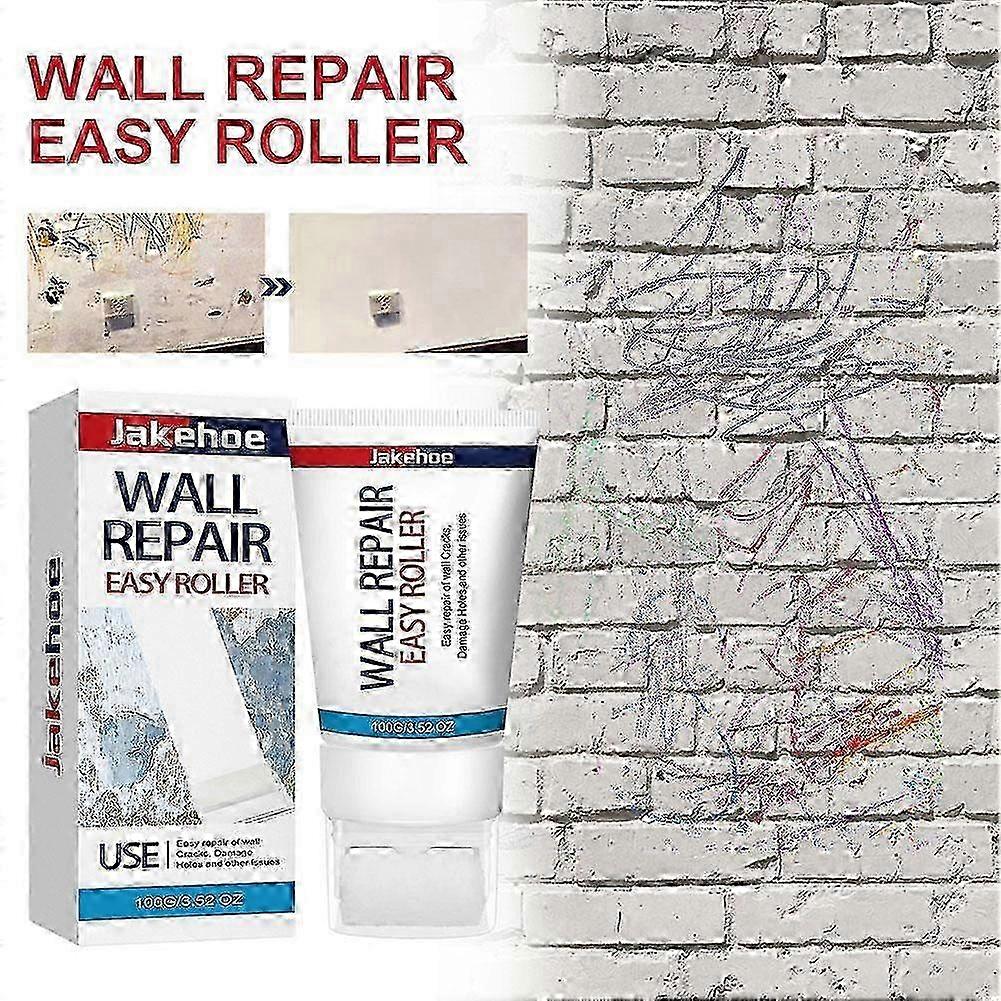 Rollfixt Wall Repair Easy Roller - White Paint Touch Up Tool for Stains ...