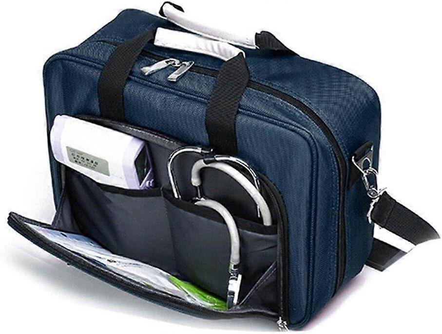 Empty Medical Bag for Nurses, Portable First Aid Supply Bag with ...