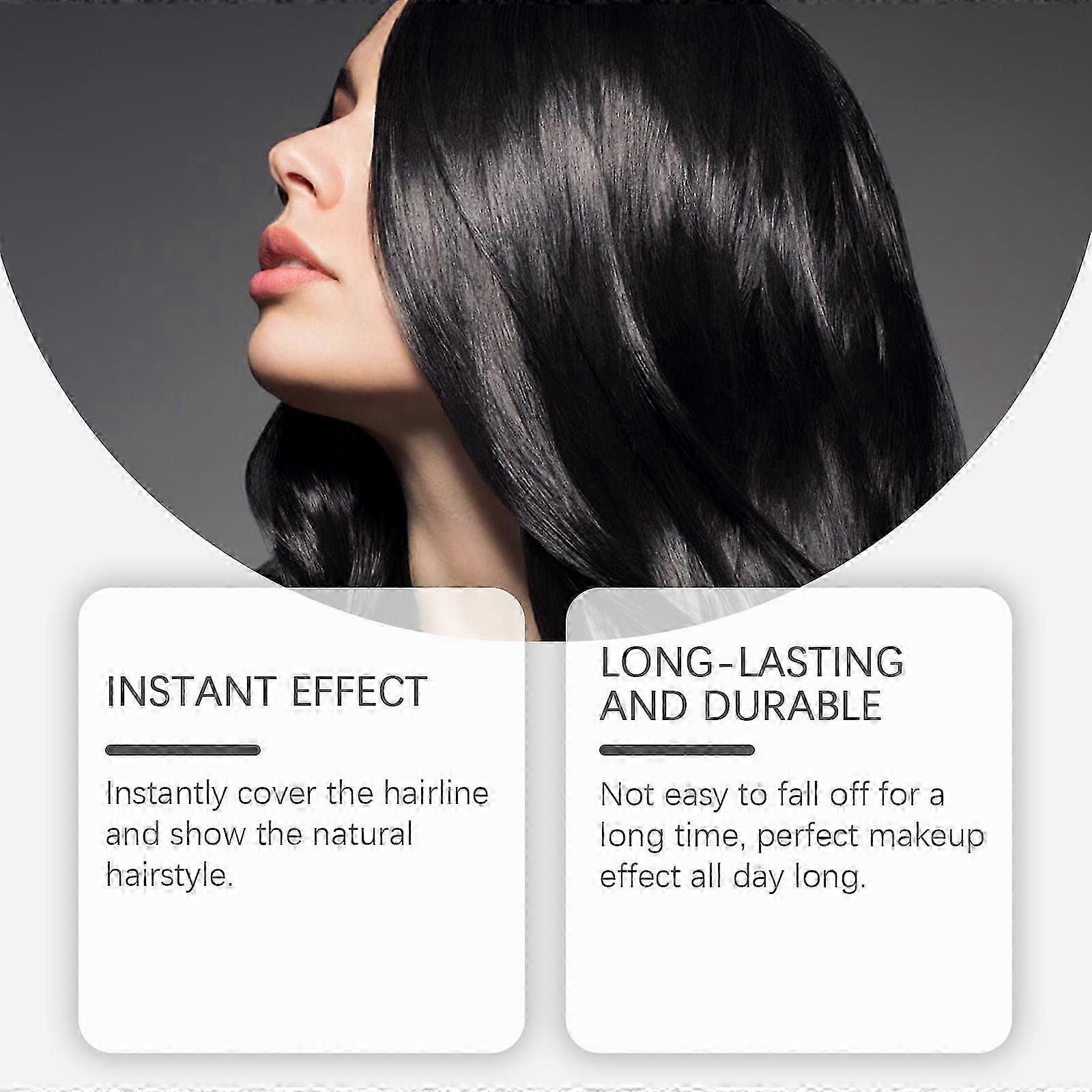 Hoegoa hair concealer hair beauty cream, brown black, natural color ...