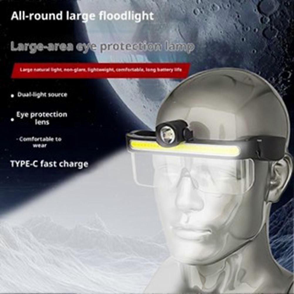 LED Headband Light Multifunction Glasses Lamp LED Rechargeable ...