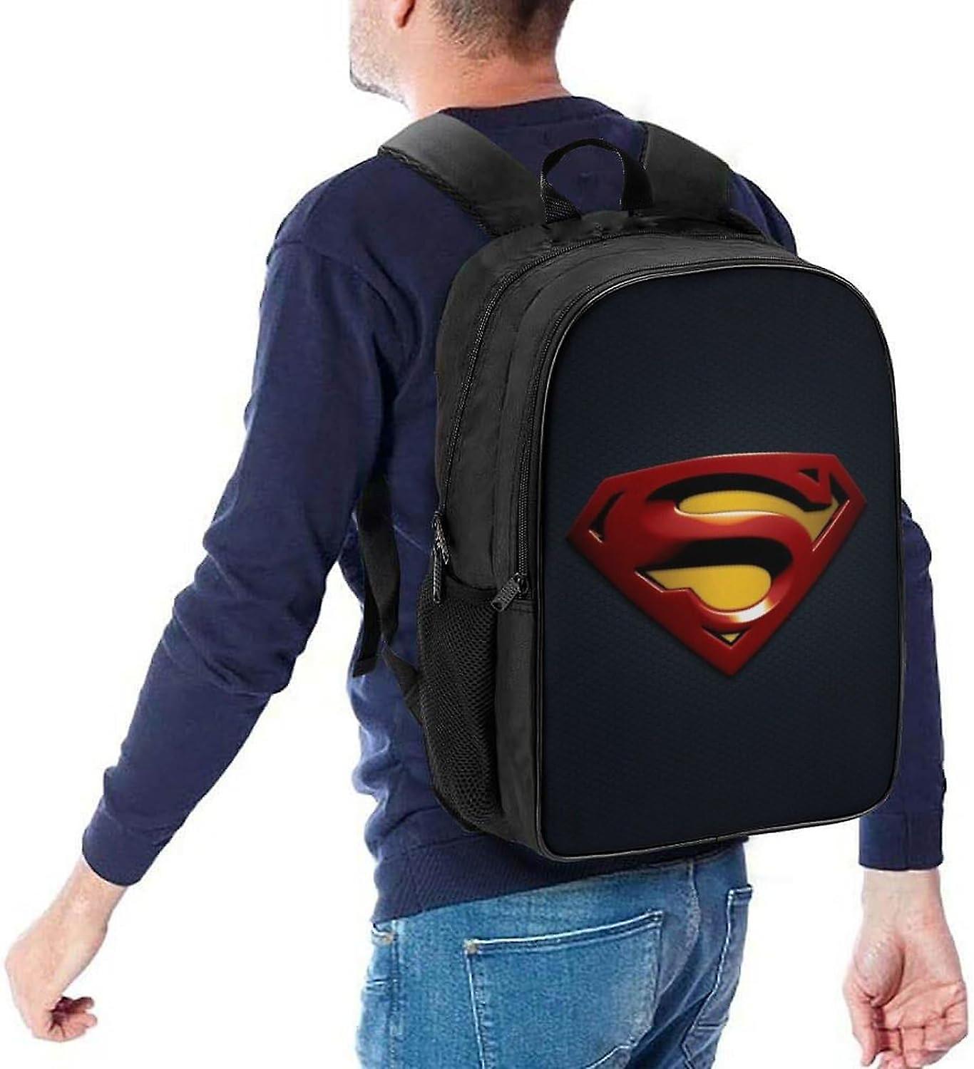 TANACC Lightweight School Bag,Superman Kids Backpack,Large Capacity ...