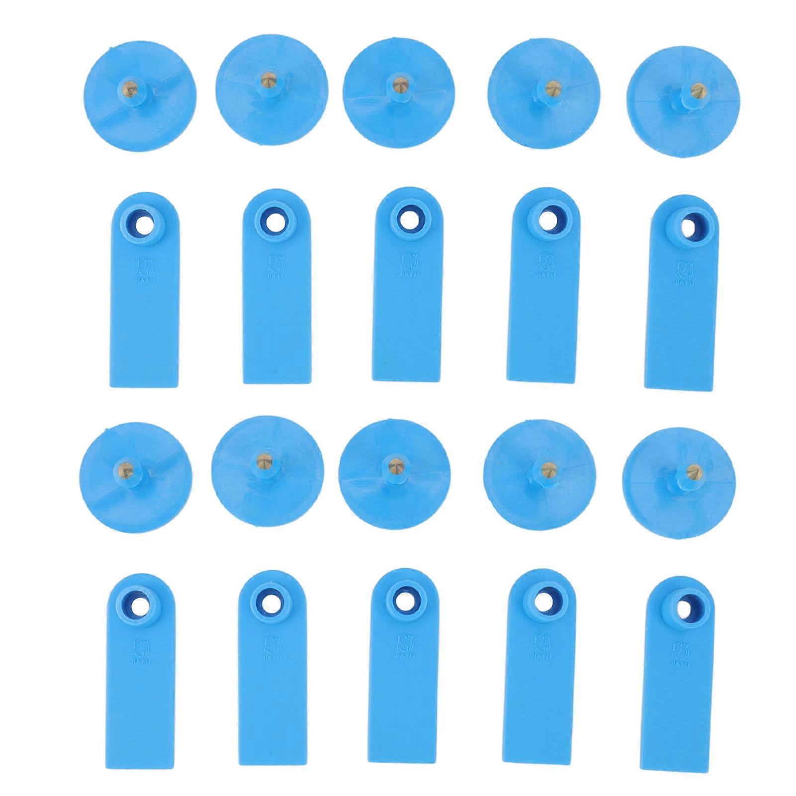 100Pcs Ear Tag Professional Livestock Blank Ear Tag for Pigs Cows ...