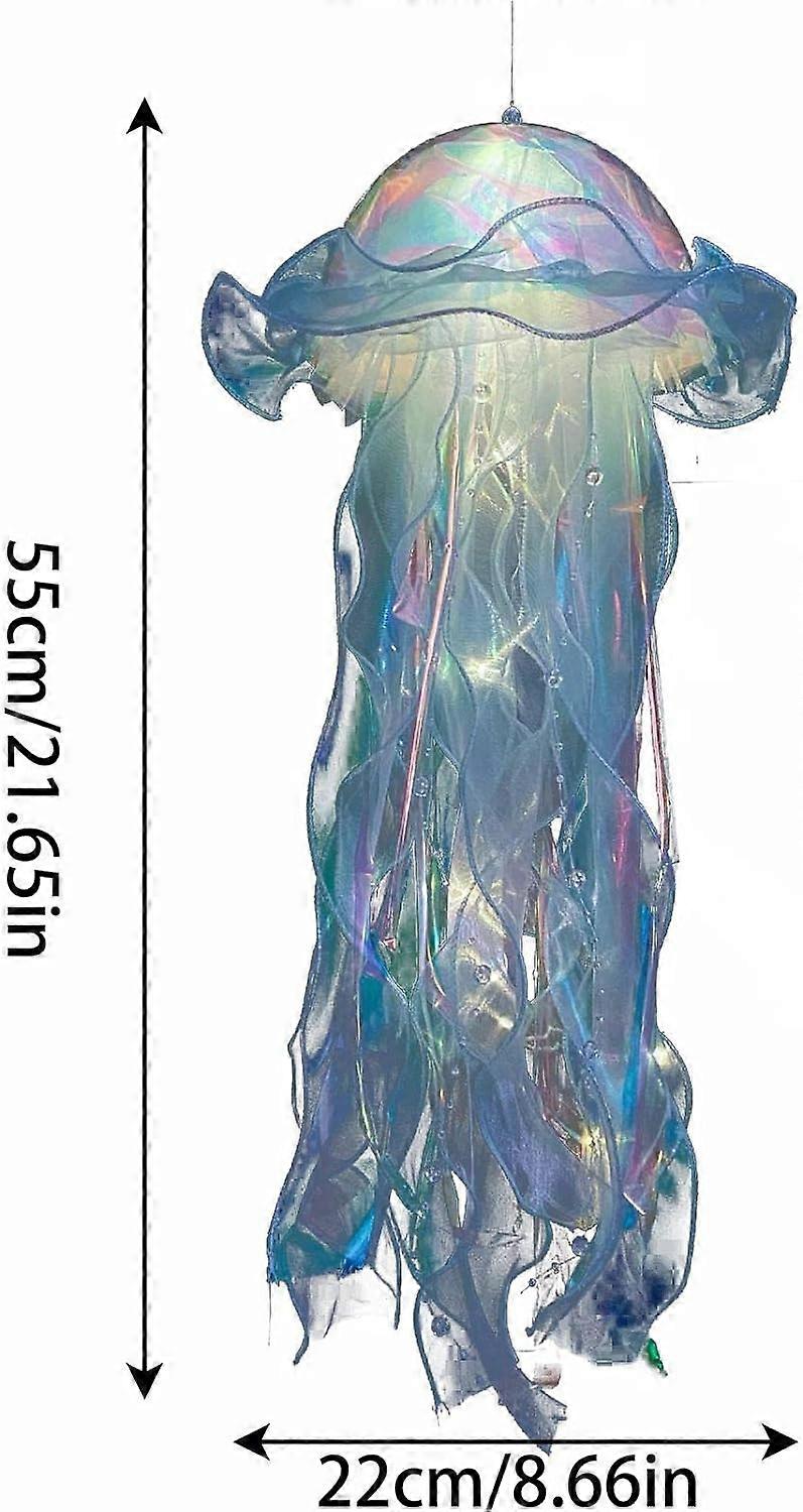 4PCS LED Jellyfish Lamp Jelly Fish Light lamp Fish lamp Hanging Lights ...