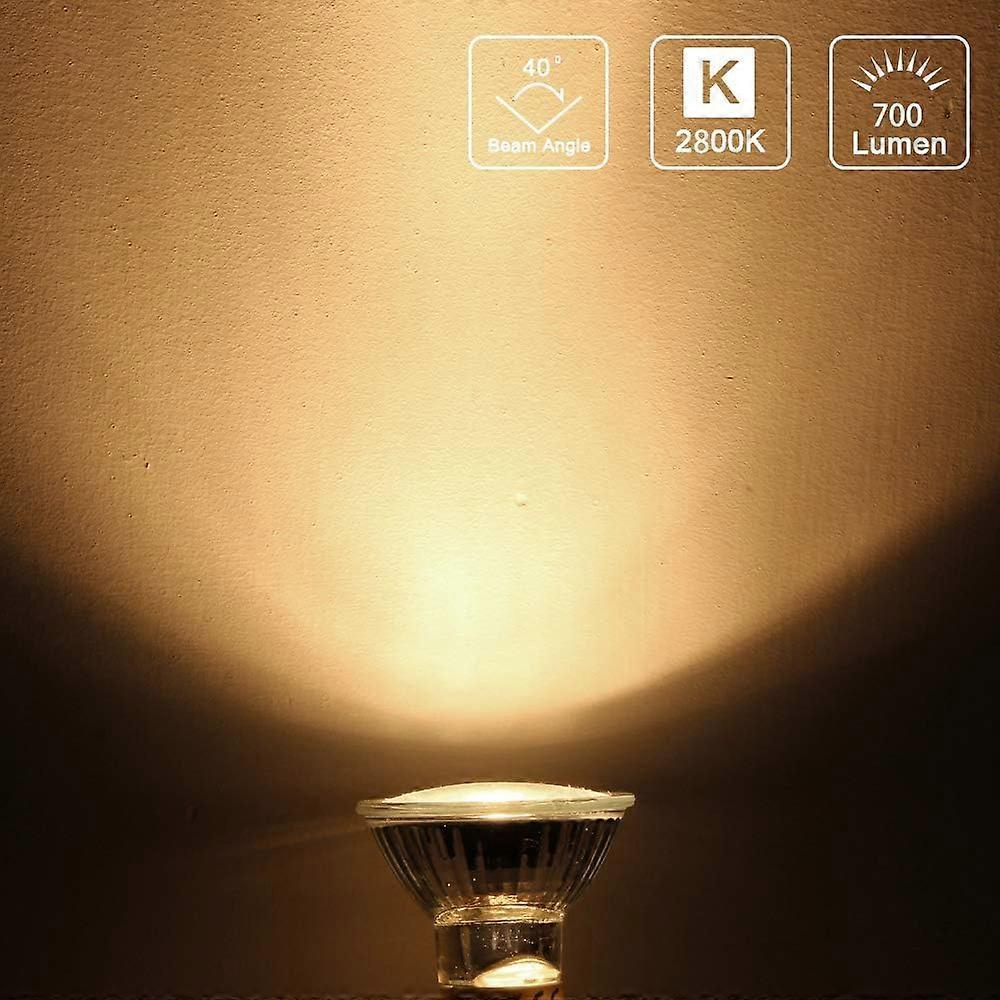 GU10 50W Halogen Bulb, 8 Pack GU10 Halogen Spotlight, 220V, 2800K Warm ...