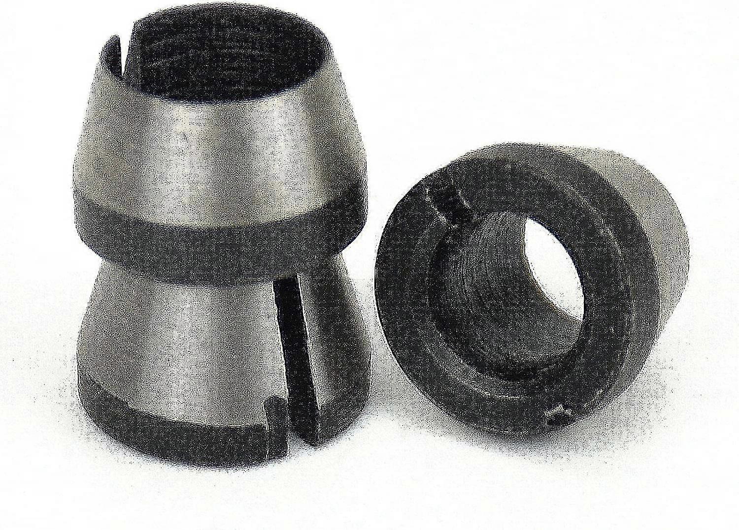 6pcs Milling Chuck, 6mm 6.35mm 8mm Collet Trimmer Chuck, Wood Router ...