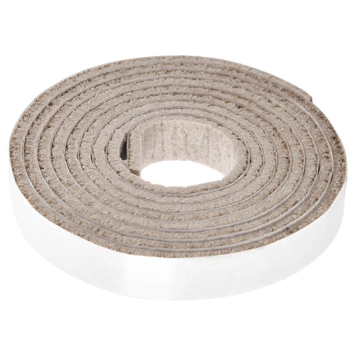 Self-Stick Heavy Duty Felt Strip Roll for Hard Surfaces (1/2 inch x 60 ...