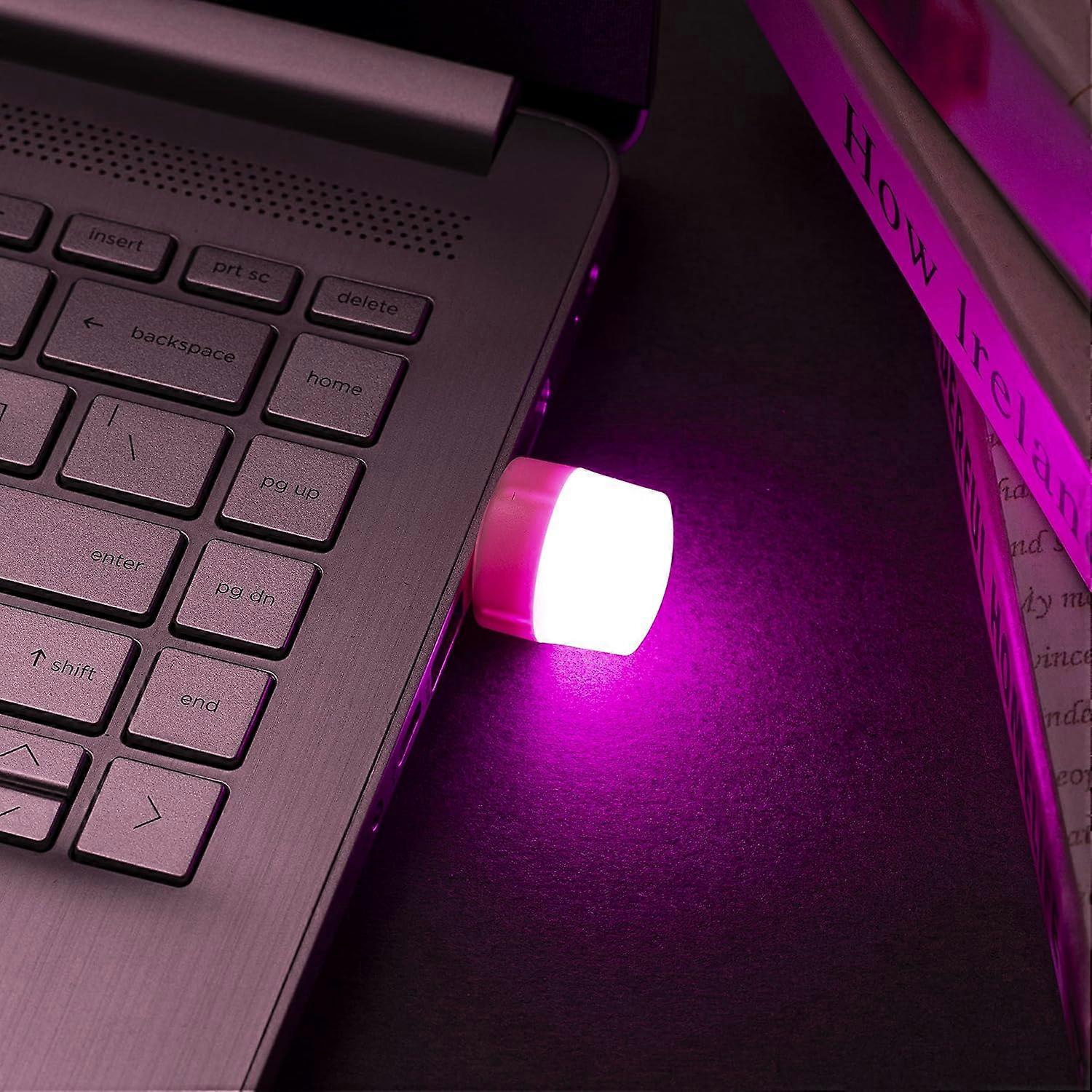 Mini USB Night Light, Compact LED Bulb, Portable Lighting, Ambient ...