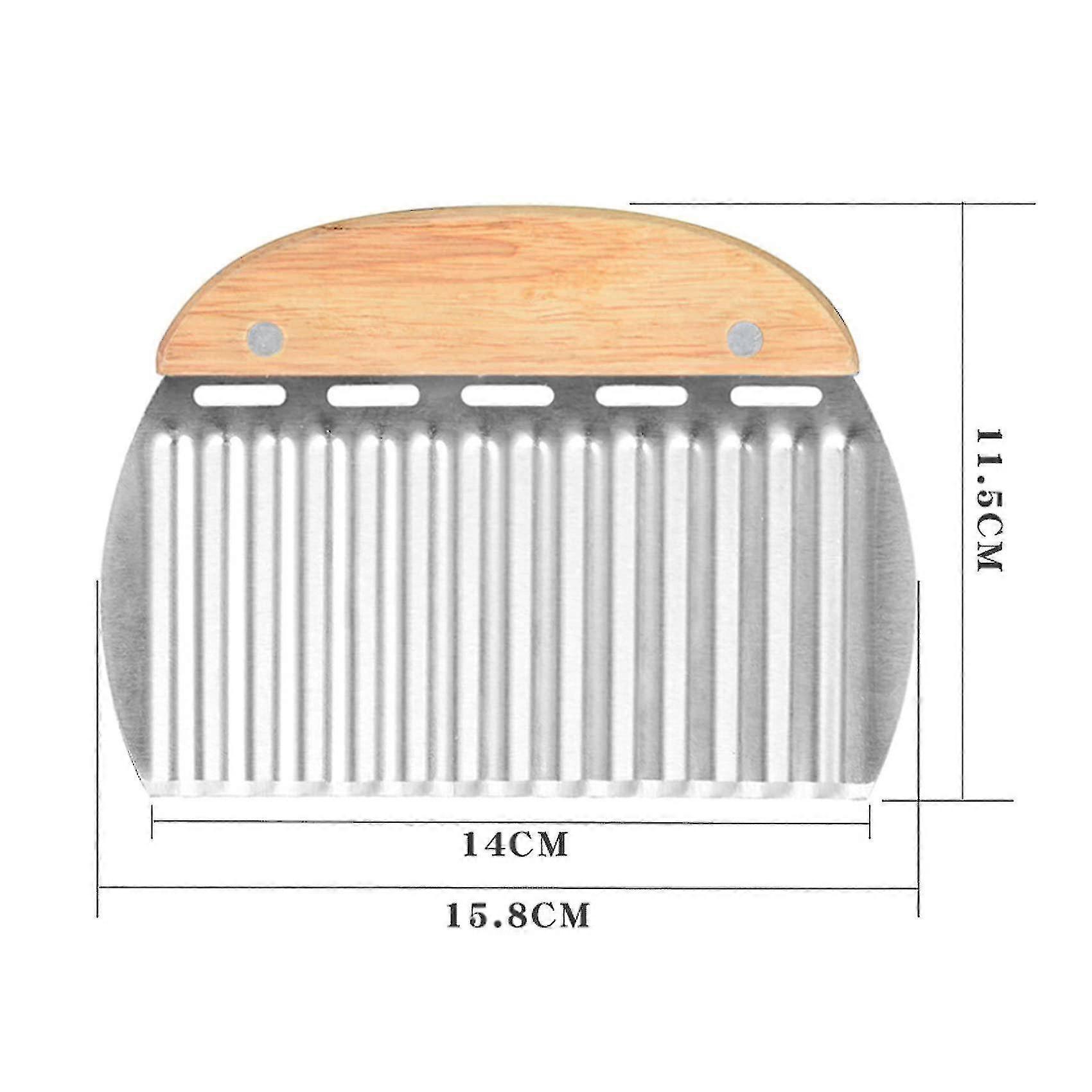 Stainless Steel Wave Cutter, Wave Knife Potato Cutter For Potatoes ...
