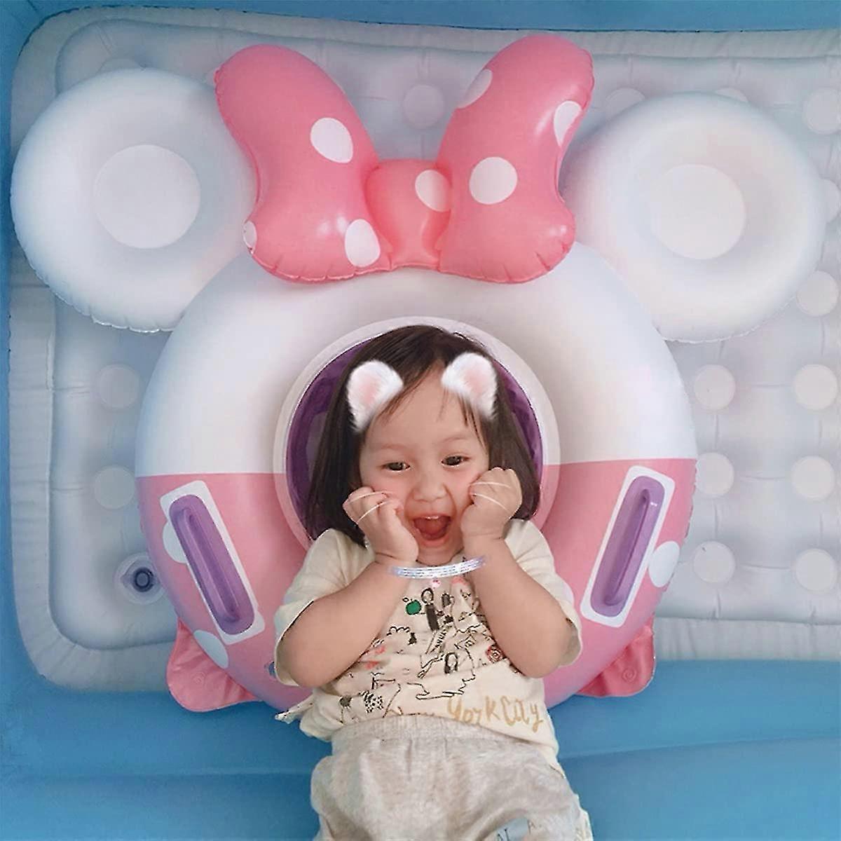 Swimming Float for Minnie Mouse Cartoon Kids Baby Swimming Ring ...