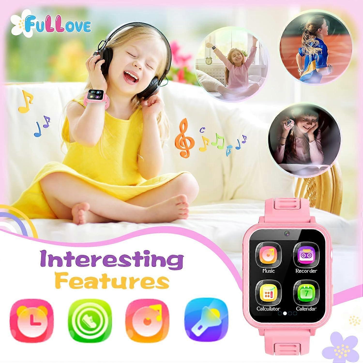 Girl Gifts Kid Smart Watch: Presents for 6-10 Year Old Girls Kids ...