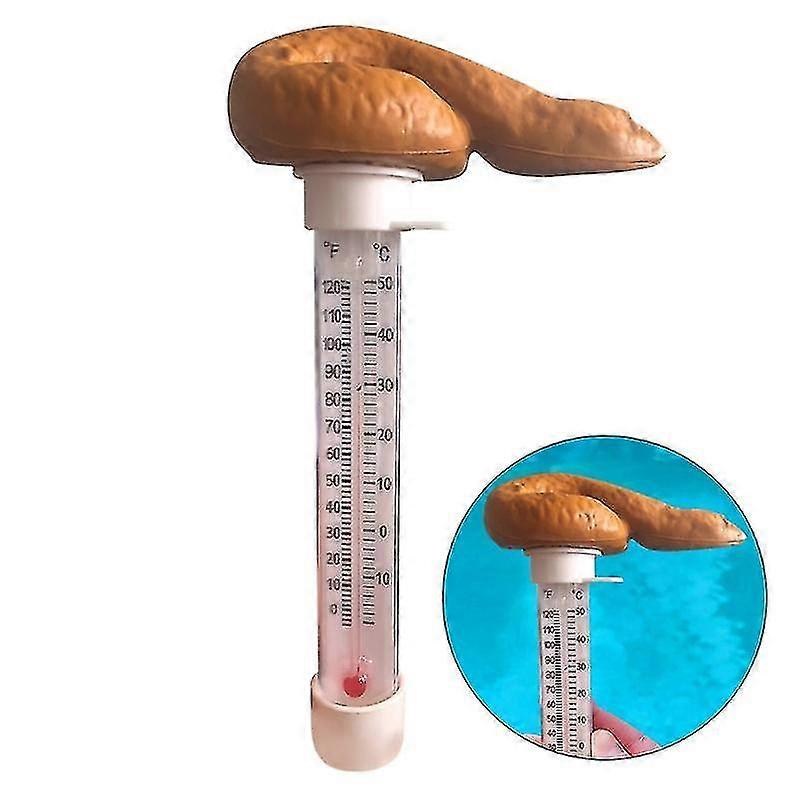 funny pool thermometer floating water thermometer floating poop prank ...