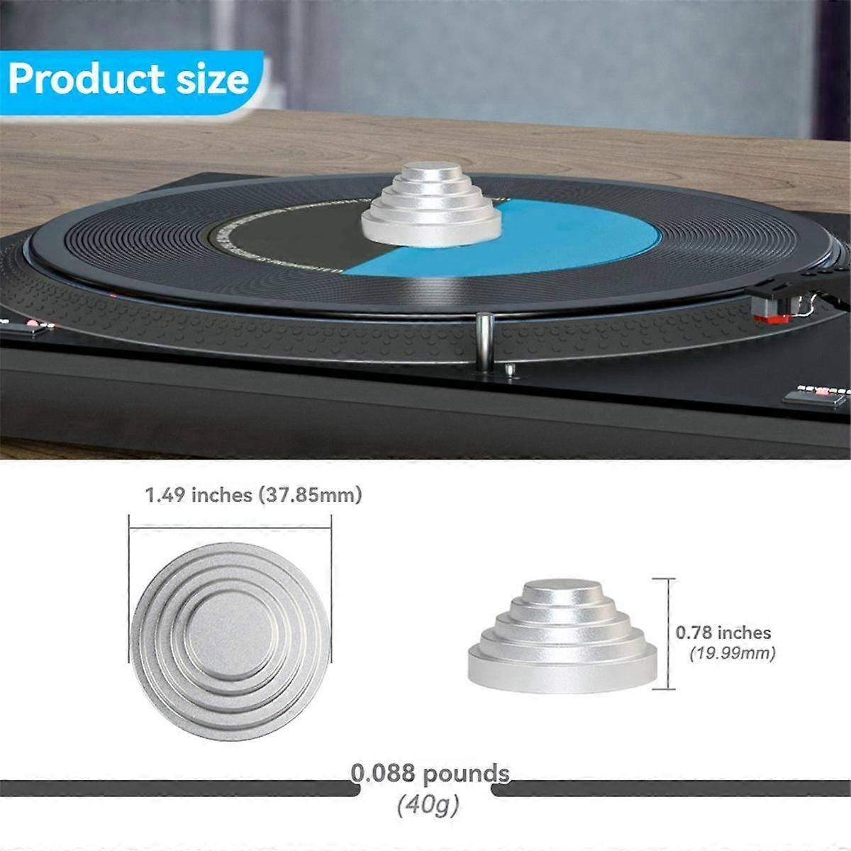 Record Weight Clamp Audio LP Vinyl Turntables Disc Stabilizer for LP ...