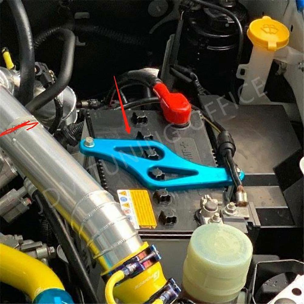 Anodized Aluminum Battery Hold Down Clamp Alloy Mount Bracket Pick Up ...