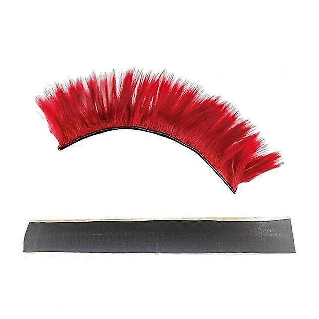 Mohawk Helmet Wig Cuttable Helmet Decorations Wigs Cockscomb Motocross ...