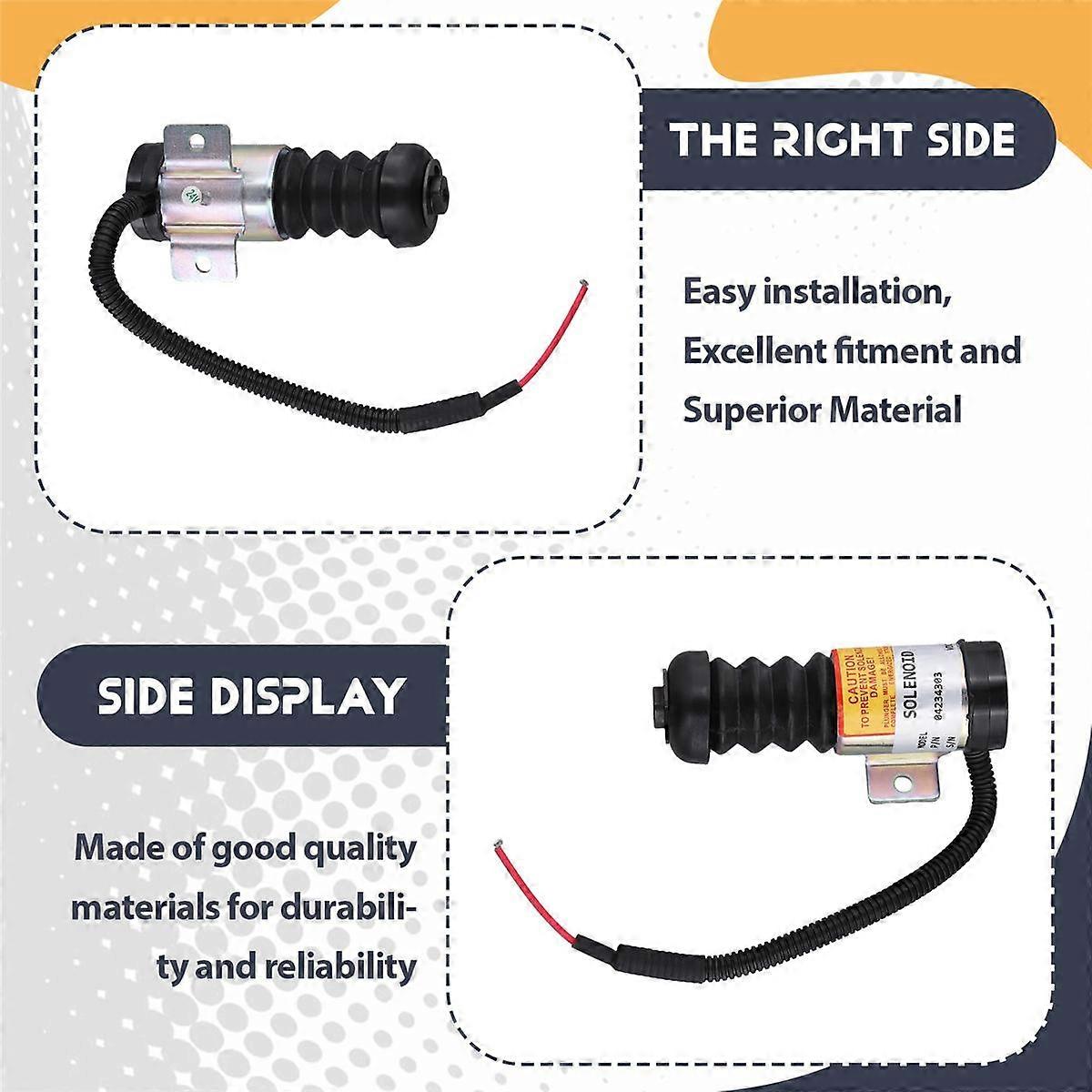 0423-4303 24V Flameout Solenoid Valves for Deutz Engines APE 37DZ/S/1/E ...