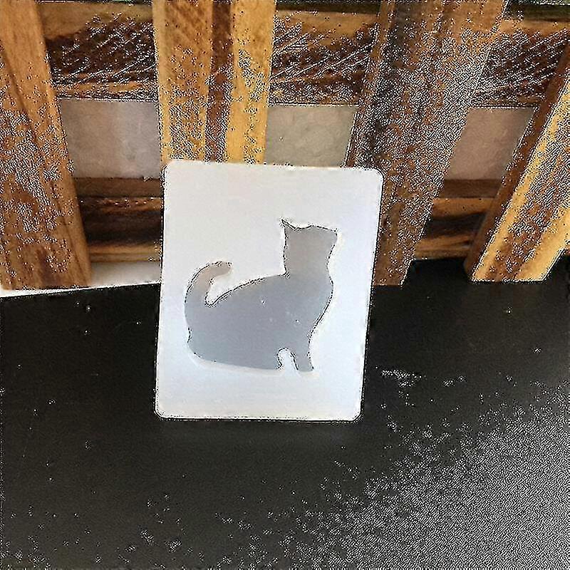 Tårtpannor formar söt kattunge dropplim mögel - tecknad kattunge form ...