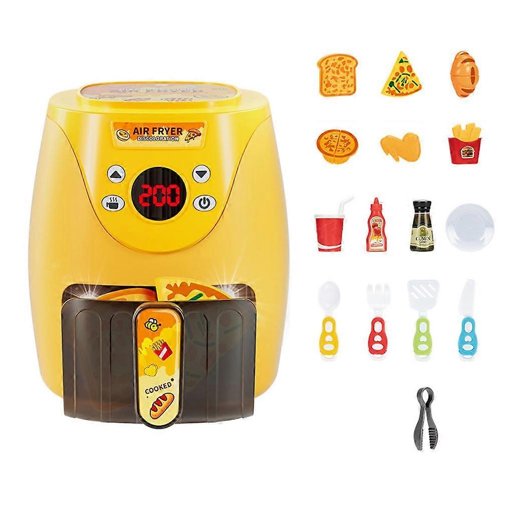 Pretend Chef Air Fryer Toy Entertainment Kitchen Role-play Toy ...