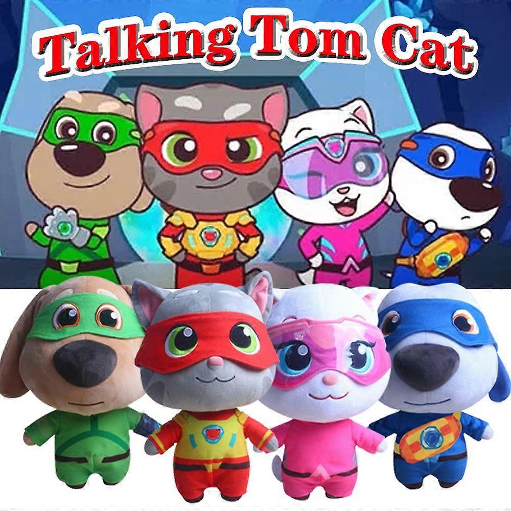 Talking Tom Cat Plush Angela Hank Ginger Ben Cant Talk Tom Cat Soft ...