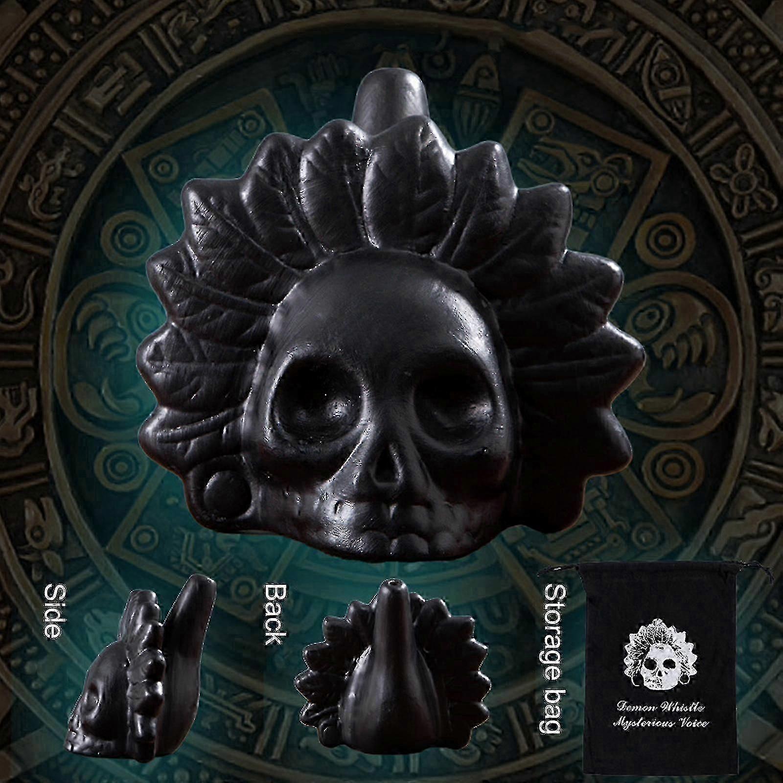 Aztec Death Whistle Authentic Human Sounding Screams Ancient Azte,100% ...