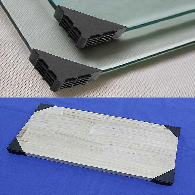 6mm Black Corner Protectors for Glass, Mirrors, and Tiles, 20PCS ...