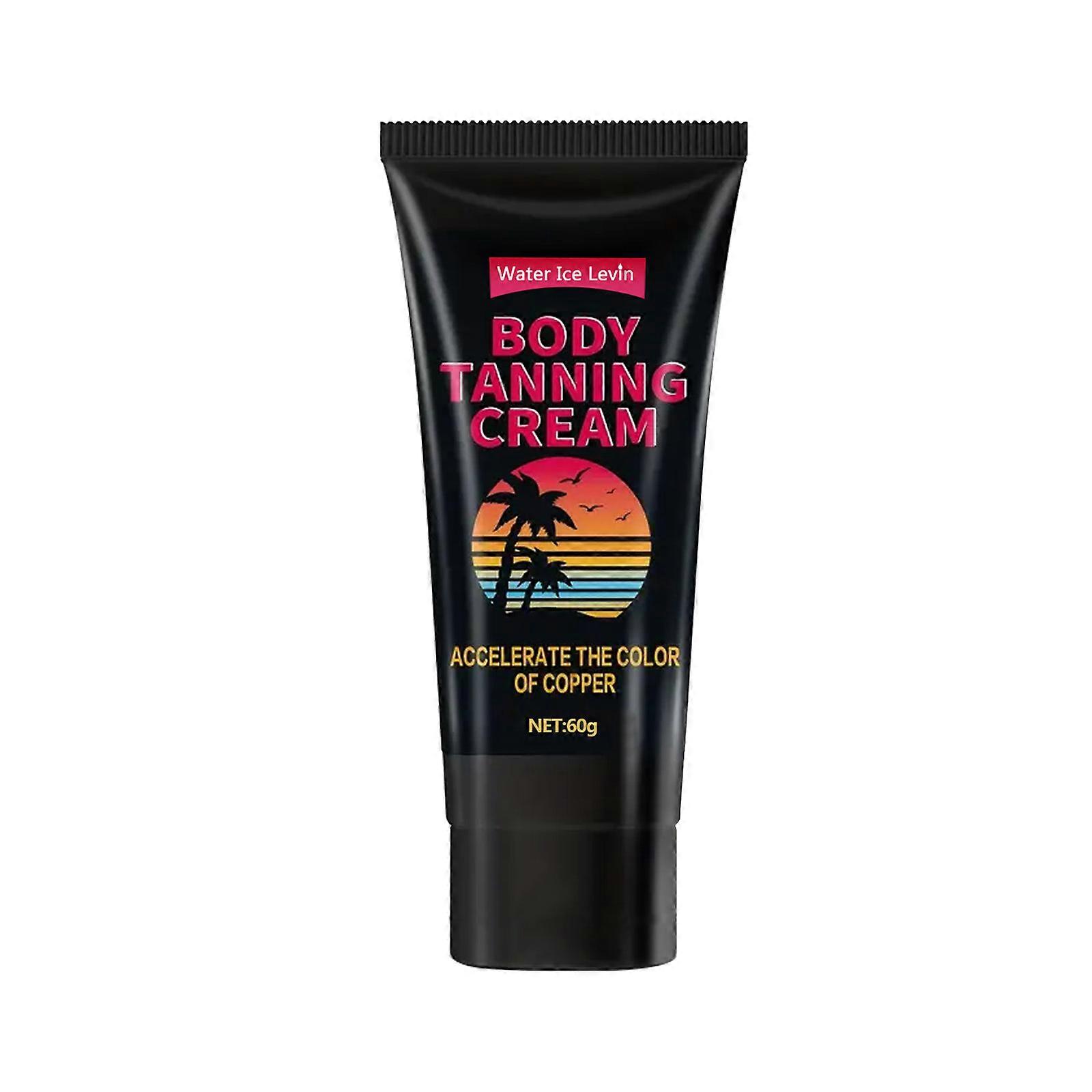 Body Tanning Cream, Bronzer Self Tanner for Body & Face,Non-Greasy Long ...