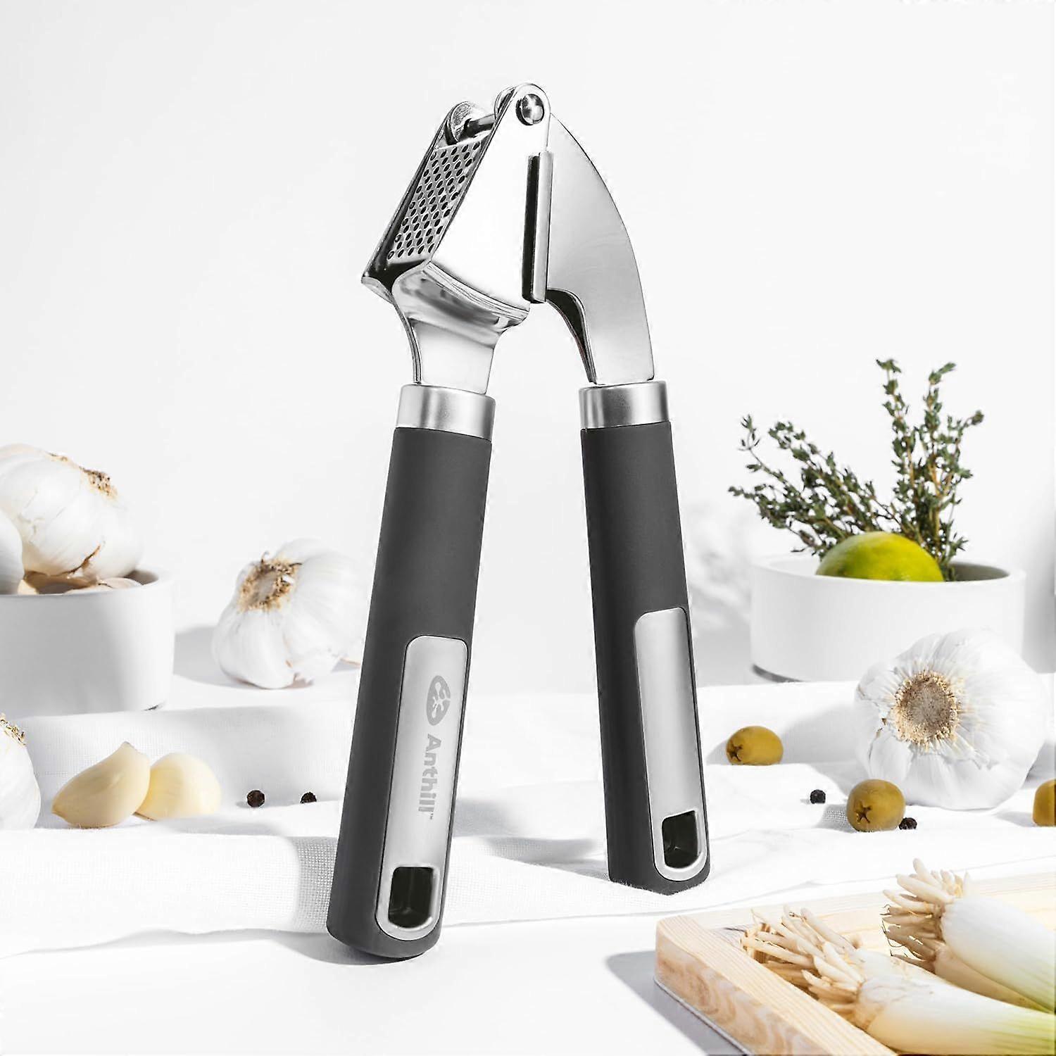 Premium Heavy Duty Garlic Press - Stainless Steel Rust proof Dishwasher ...