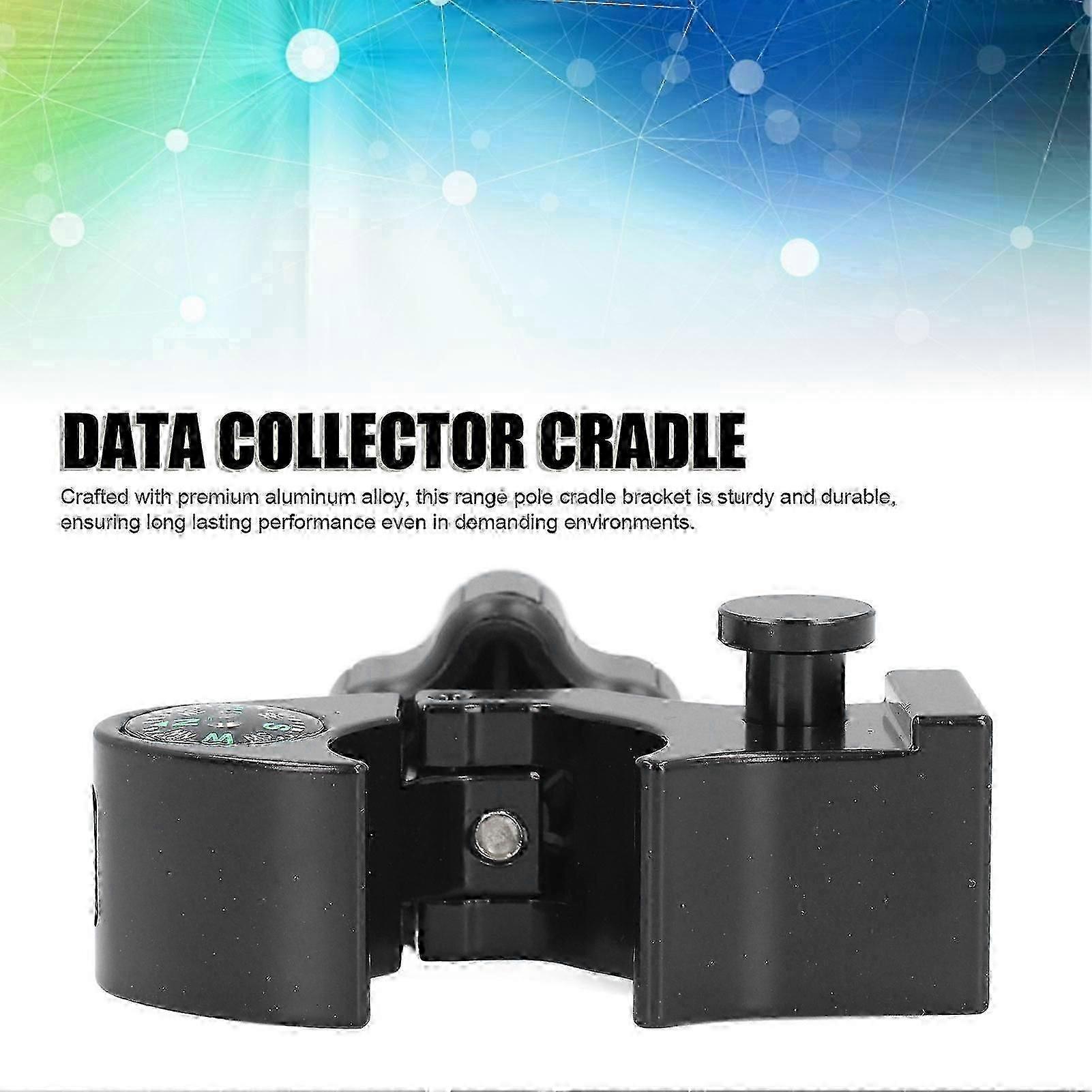 32mm Range Pole Cradle Bracket Aluminum Alloy Universal Portable Data ...