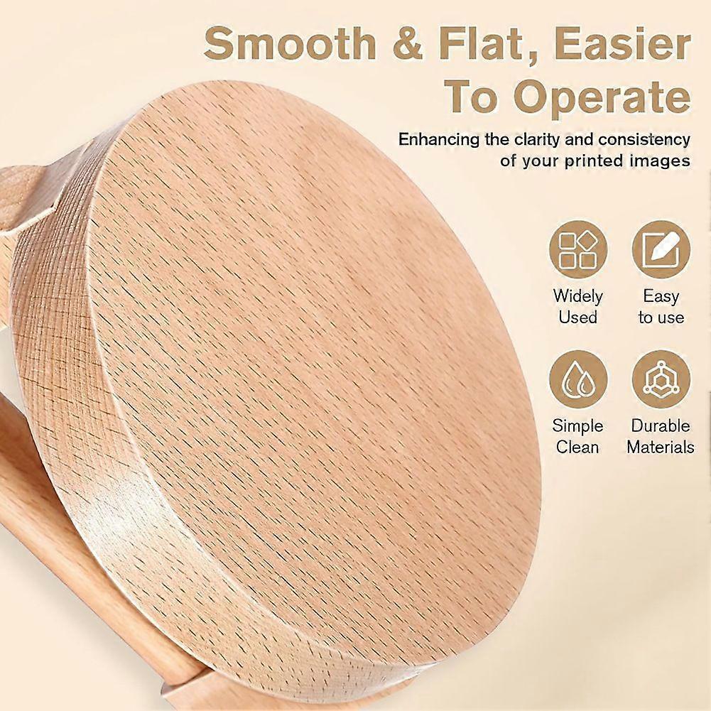 2 Pack Baren for Printmaking, for Comfortable Use, Ideal for Block ...