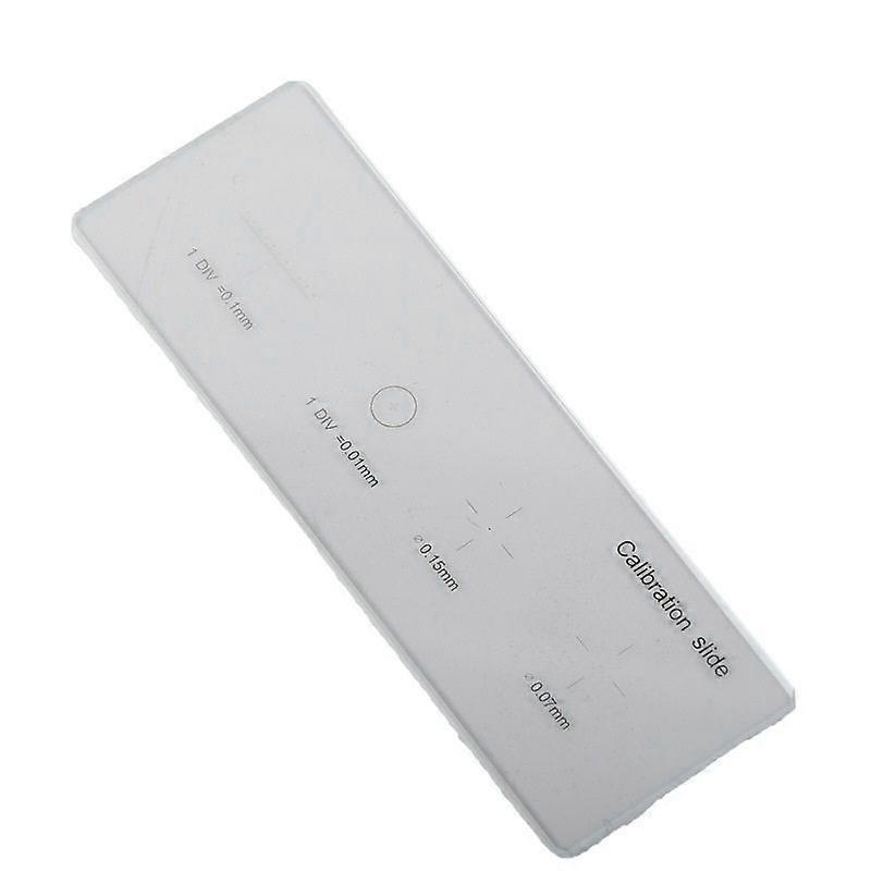 0.01mm Microscope Slides Reticle Calibration Slide Ruler ...