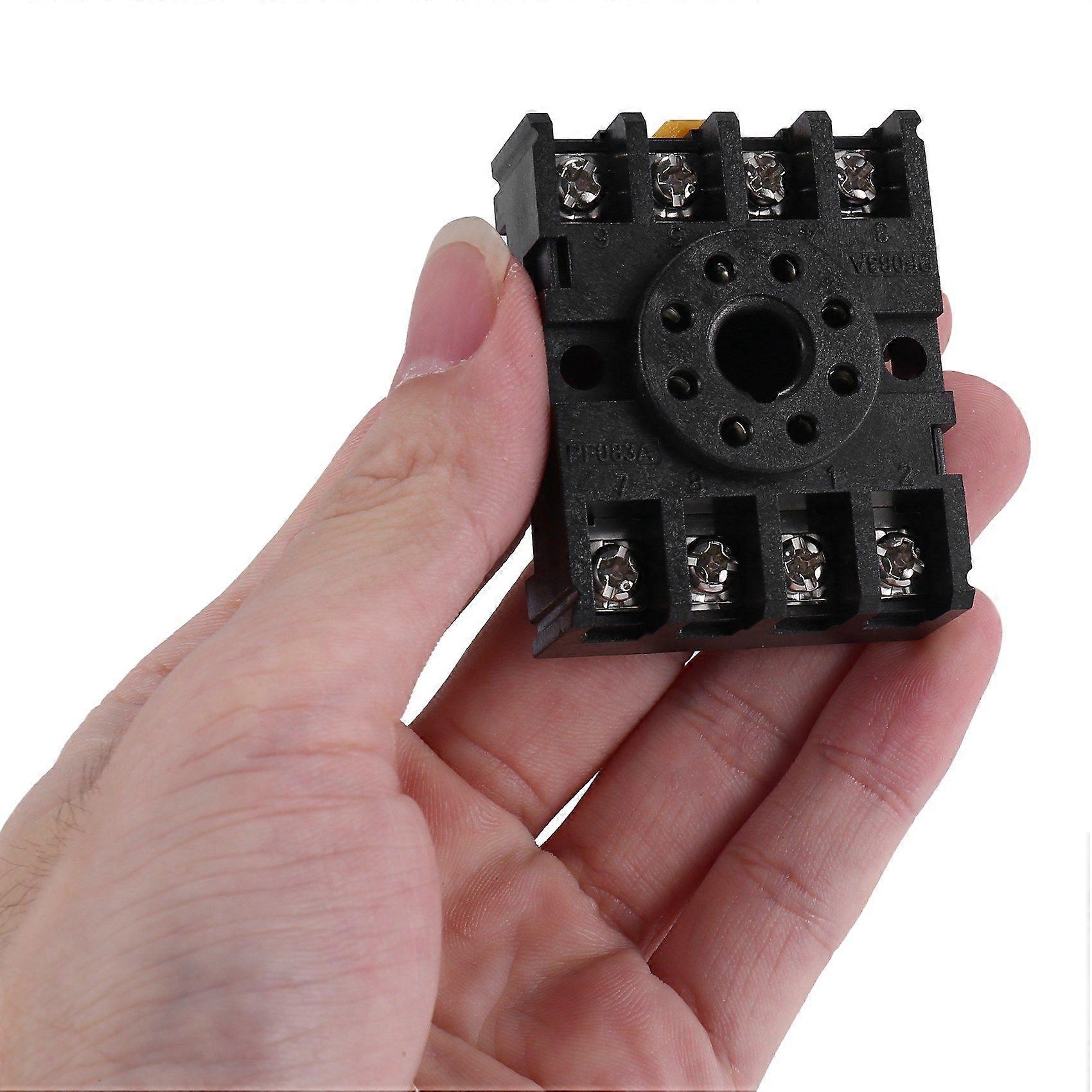 New 8 Round Pin 8-Pin PF083A Relay Base Socket | Fruugo UK