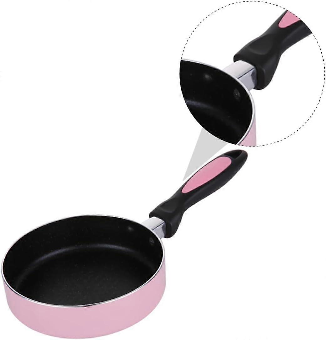 Mini Pink Non-Stick Frying Pan for Induction Cooktops, 8-Inch Pancake ...