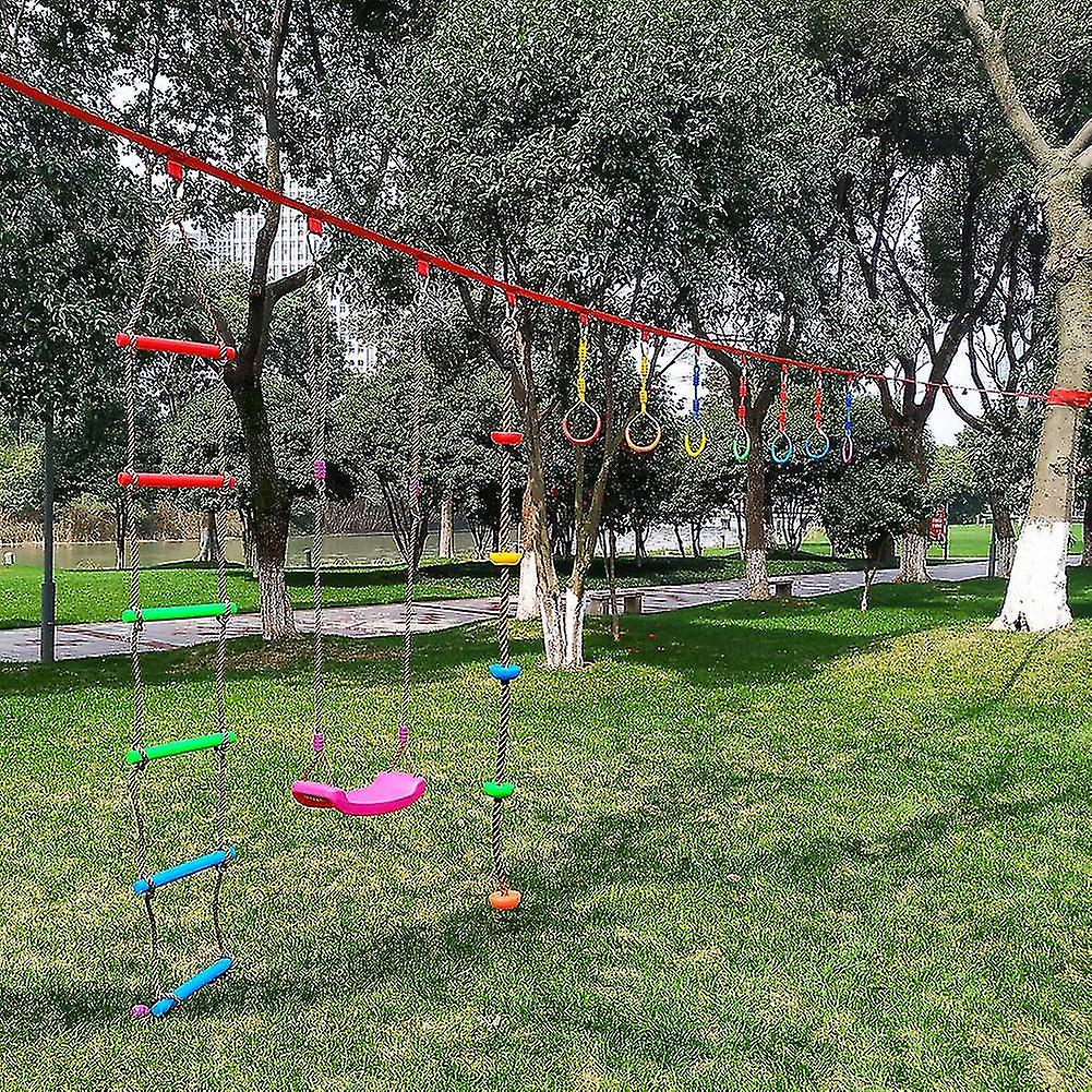 Swing Bar Rings, Outdoor Gymnastic Ninja Obstacle Course Kit | Fruugo UK