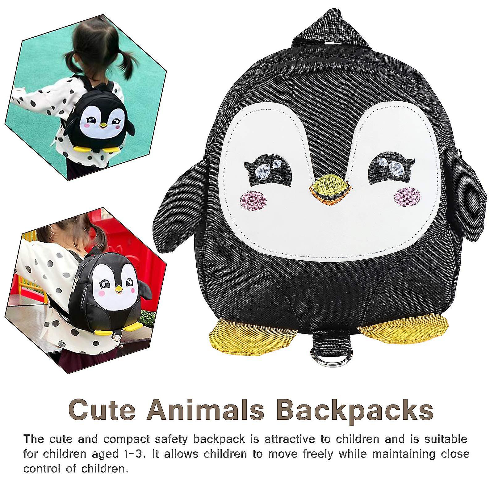 Kids Backpack, Cute Baby Backpack With Cute Penguin Animal Cartoon For ...