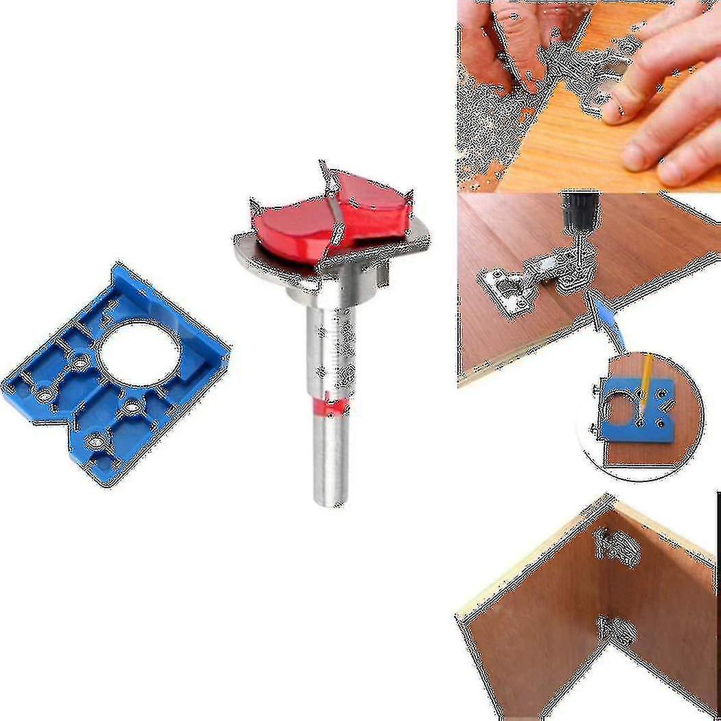 Concealed Hinge Jig Forstner Bit Sets-35mm Hinge Hole Cutter For ...