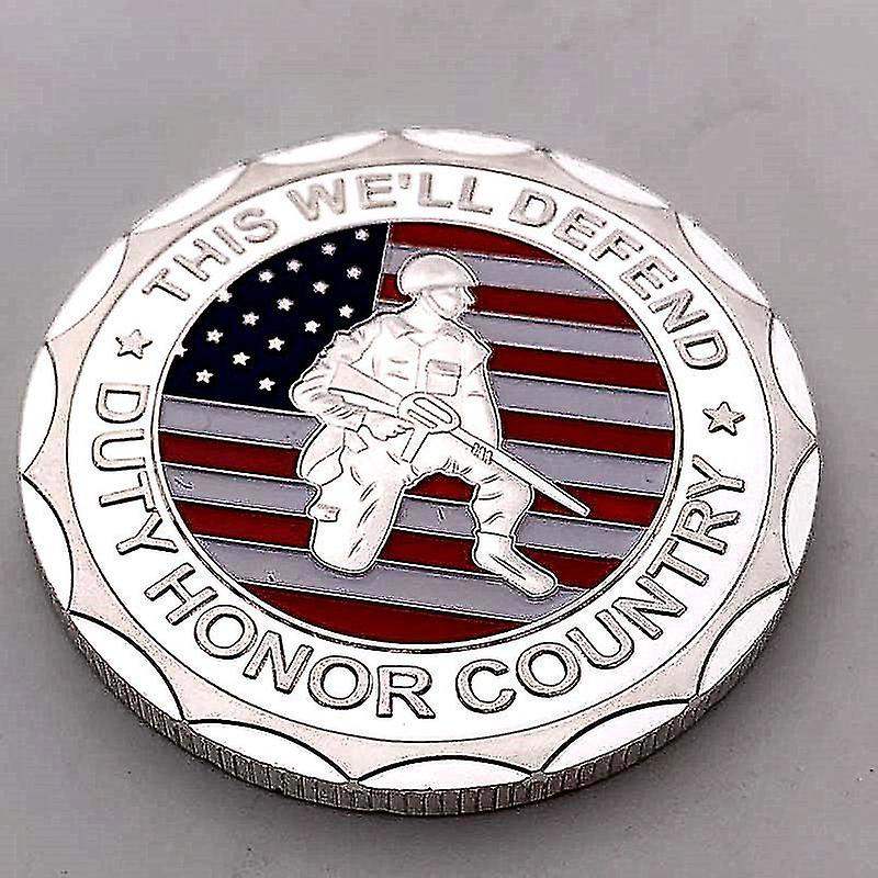 American Sniper Gold Coin Silver-plated Commemorative Coin Collection ...