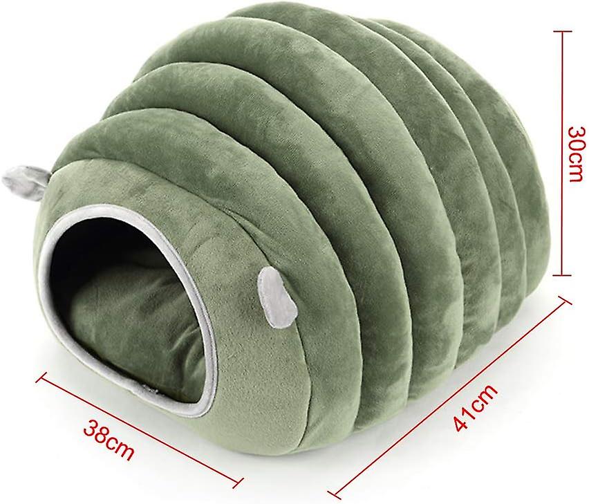 Cat Bed Cuddle Cave - Portable Cat Puppy Igloo Bed With Removable ...