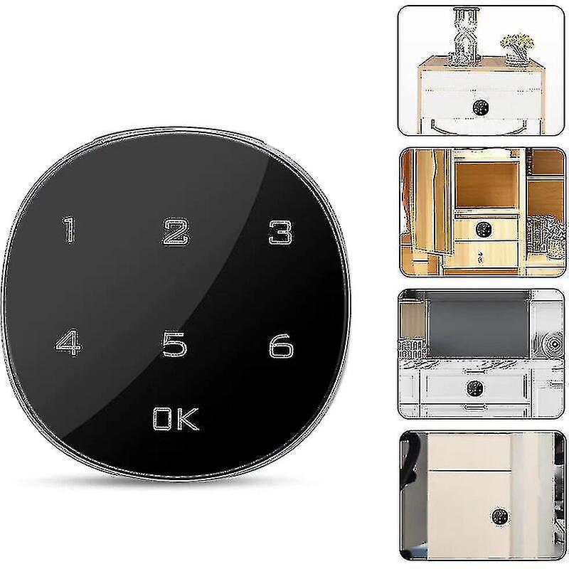 Digital Combination Padlock With Touch Screen Locker Padlock Electronic ...