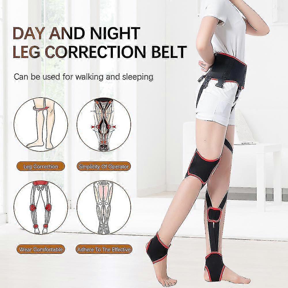1pcs O/x Leg Shape Correction Band Belt Bowed Knee Valgum Straightening ...