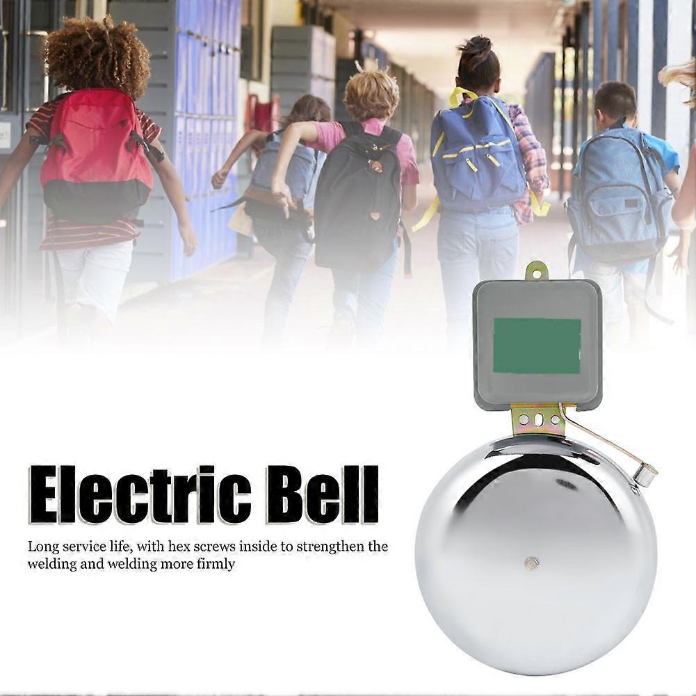 Electric Bell Nonsparking External Beat Type Stainless Steel School ...