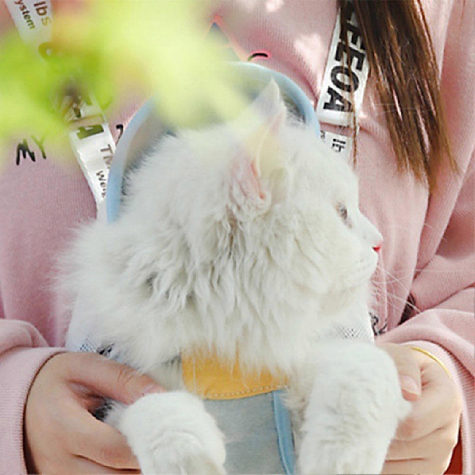 Cat Head Legs Out Carrier Portable Canvas Breathable Lightweight Cat ...