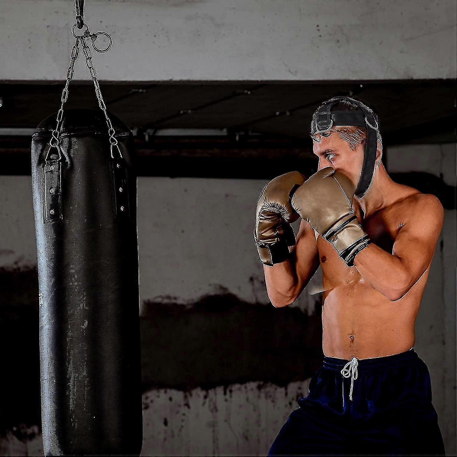 For Fitness Neck Head Harness, Neck Training Weight Lifting Strength ...