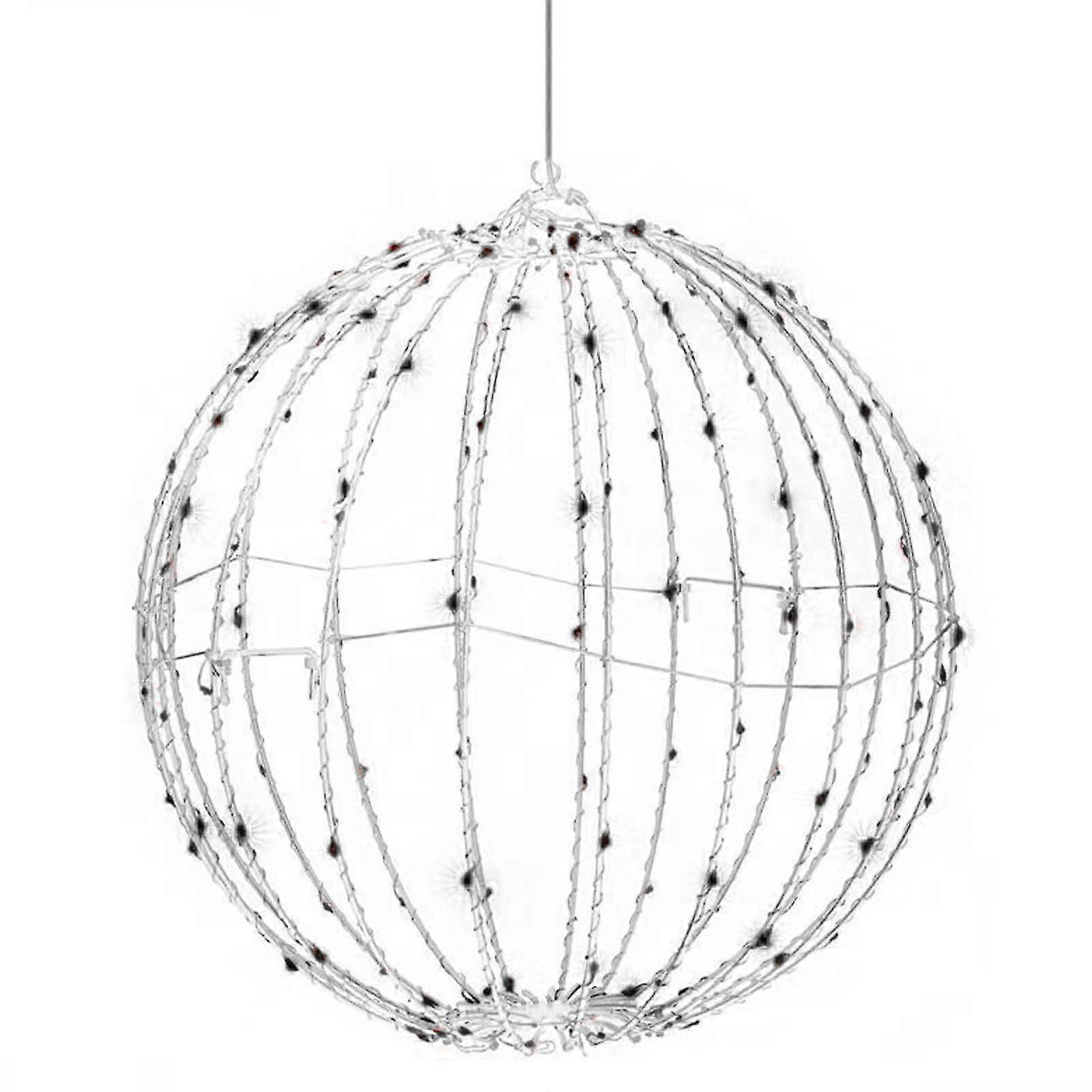 Christmas Led Ball Lights Sphere, Waterproof Lighted Holiday Balls For ...