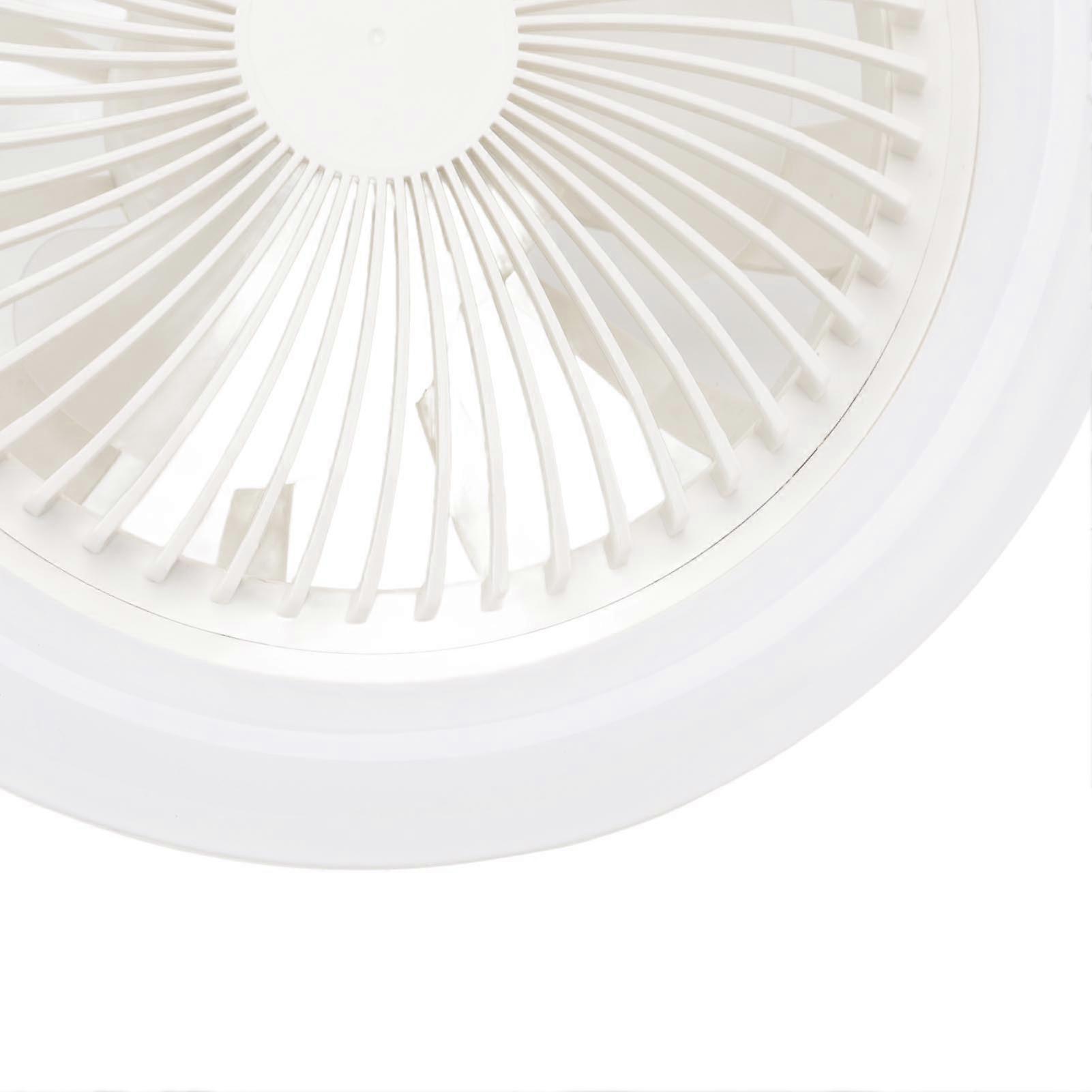 36W Ceiling Fan Light 9.8 Inches Small Noiseless E27 LED Fan Lamp for ...