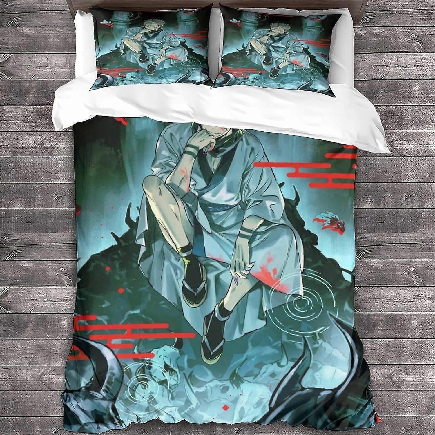 Jujutsu Kaisen Sängkläder Set Sängkläder för vuxna och barn D-Line ...