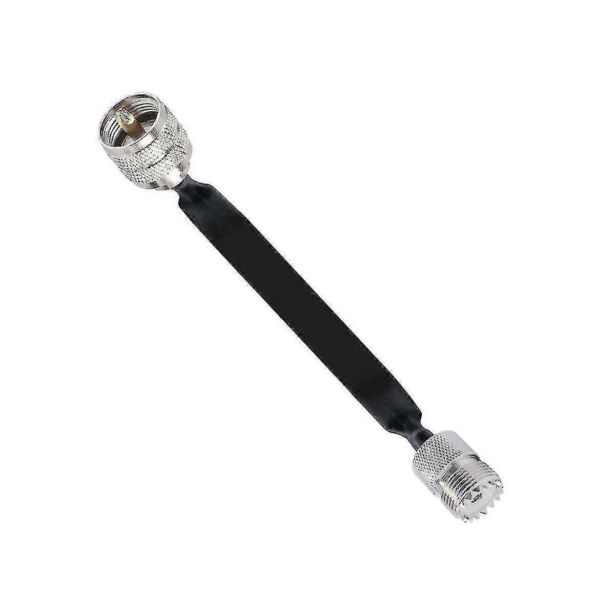 Window/door Pass Through Flat Rf Coaxial Cable So239 Uhf Female To Uhf ...