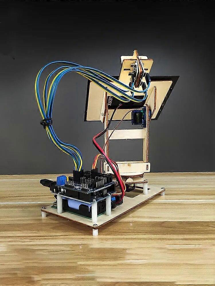 New Big Solar Tracker Mobile Phone Charging Maker Power Generation Project For Arduino Robot Kit