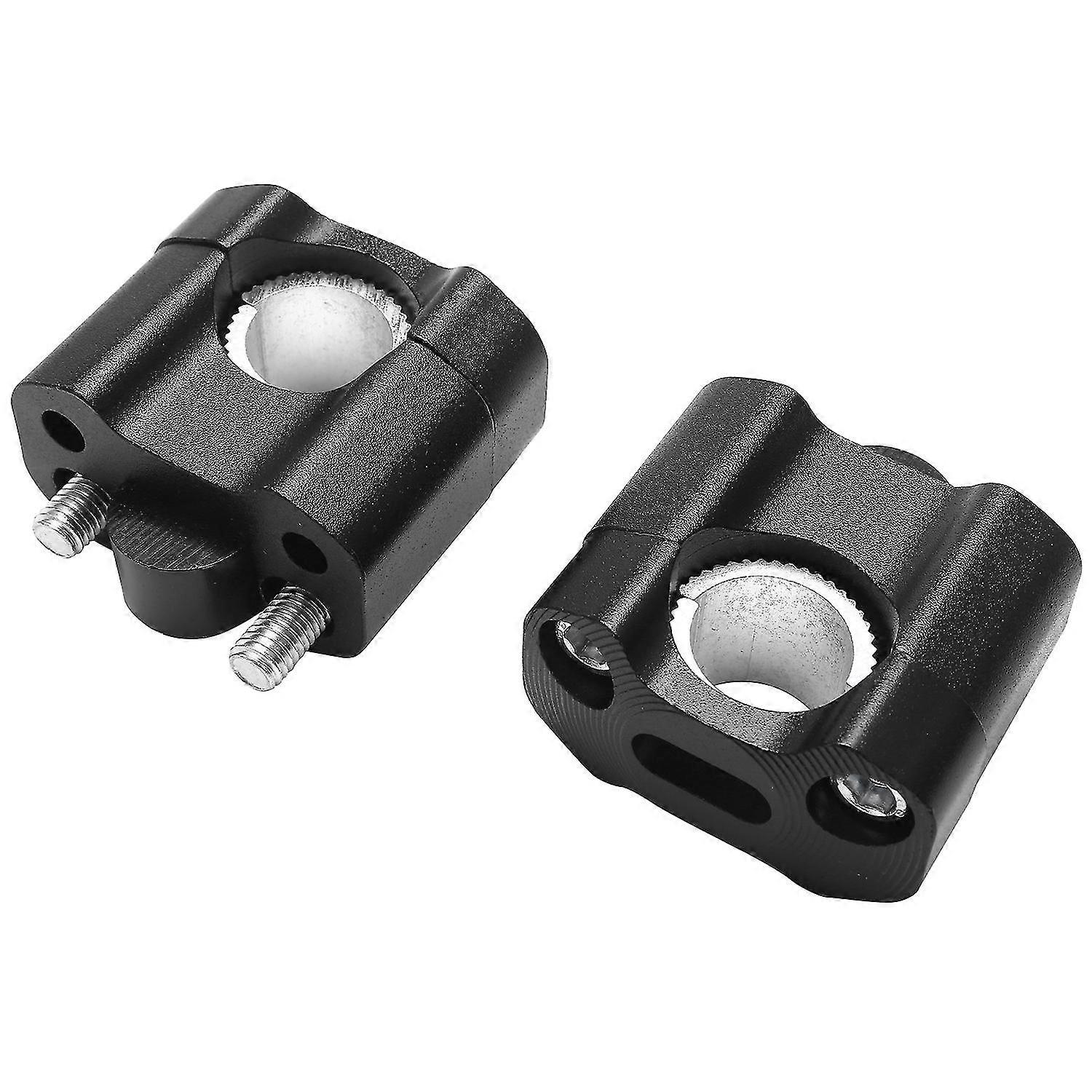 1 Pair Cnc 22mm 28mm Off Road Motorcycle Bar Clamps Handlebar Risers Adapter For 7/8 Inch 1-1/8 ...