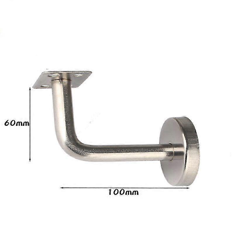 4pcs Stainless Steel Handrail Bracket Stairs Holder Stair Railing ...